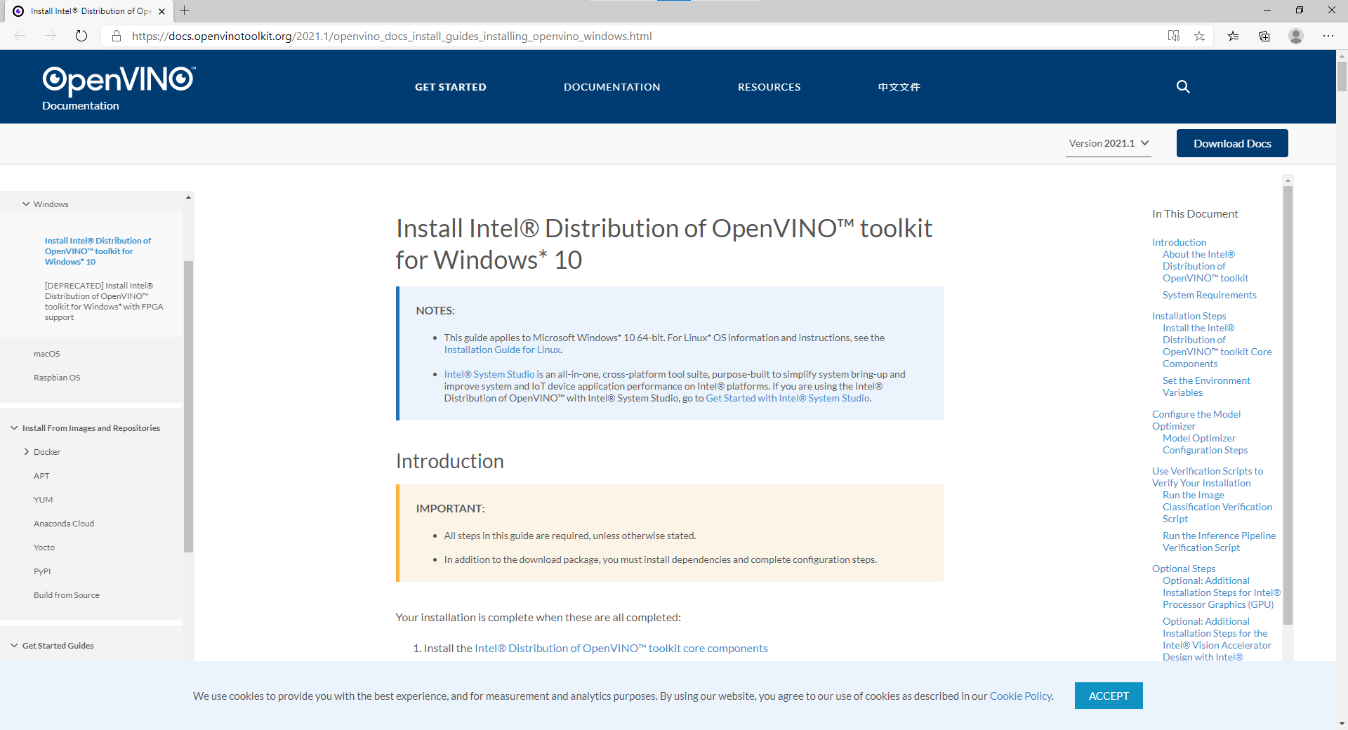 OpenVINO 2021.1 環境構築（Windows 10編） | OpenVINO